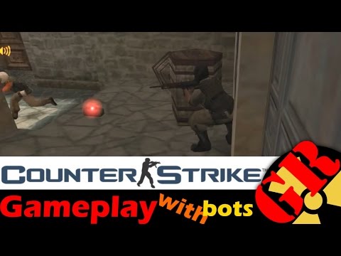 Counter-Strike v1.6 gameplay with Hard bots - Torn - Terrorist