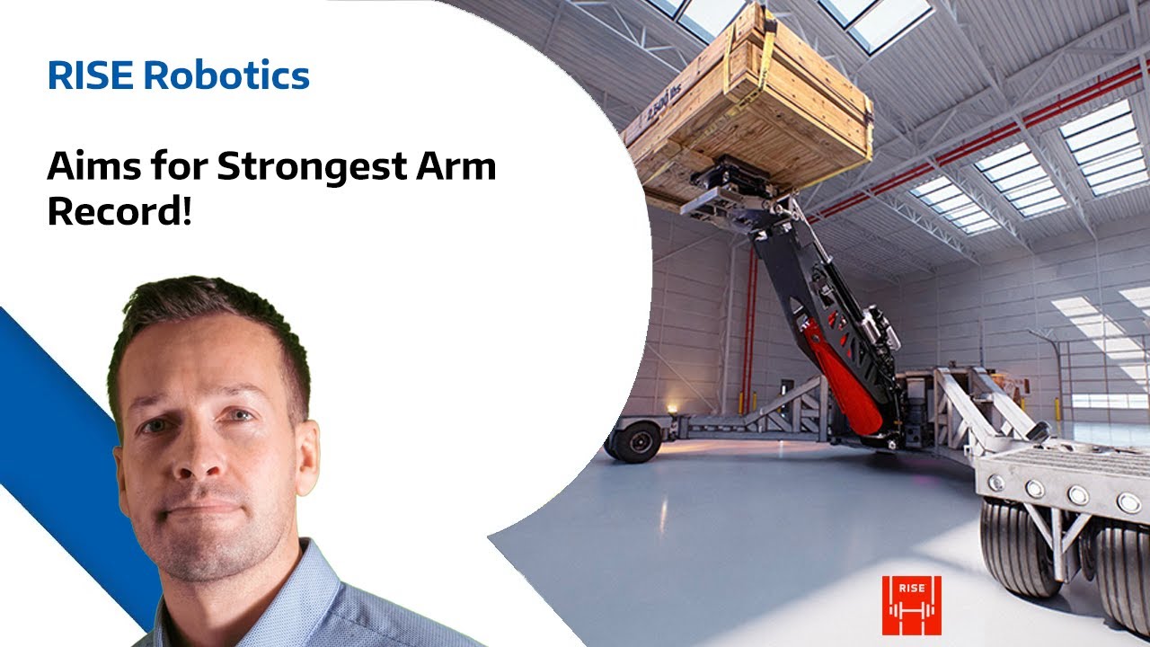 RISE Robotics - Aims for Strongest Arm Record - YouTube