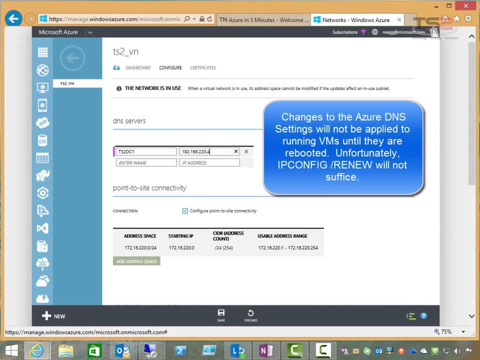 Azure in 5 Minutes: Synchronizing an Azure DC with an on-Premises DC ...