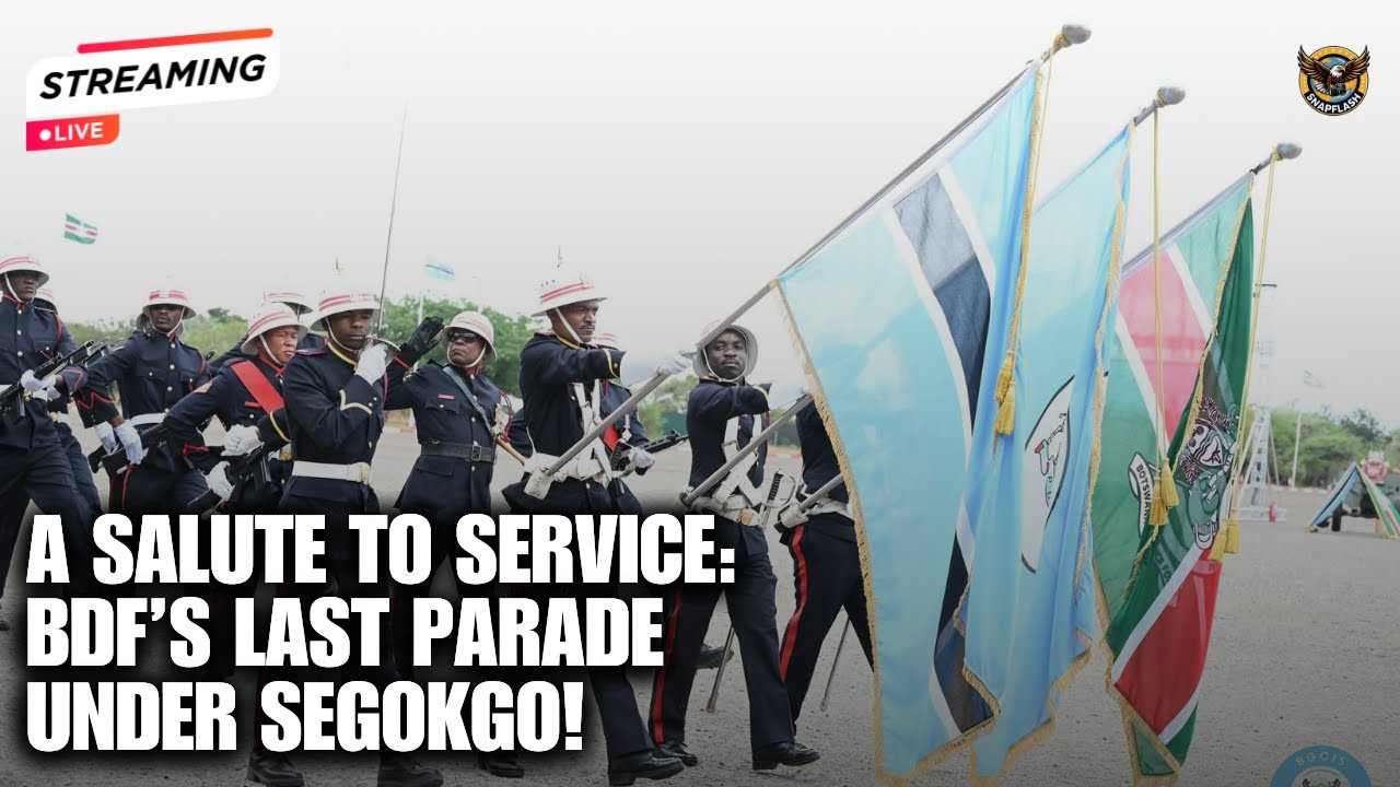 Botswana Defence Force Holds Final Inspection Parade Before Command ...