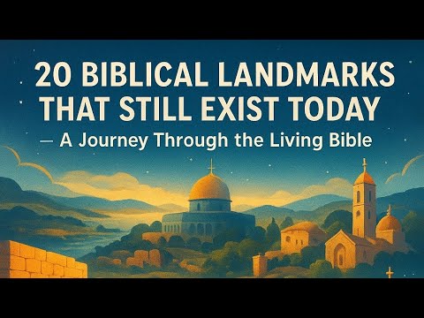 20 BIBLICAL LANDMARKS THAT STILL EXIST TODAY — A Journey Through the ...