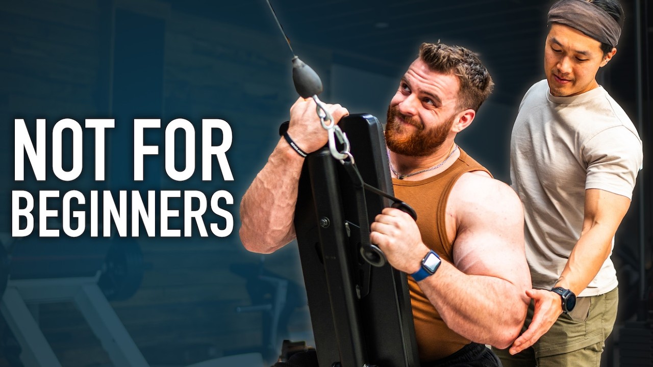 How to Target Your Back with 2 Exercises (Not For Beginners) - YouTube
