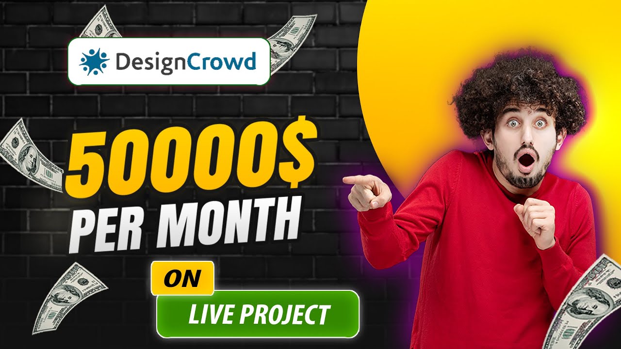 Live Logo Design Project Tutorial on DesignCrowd Real Client Work # ...