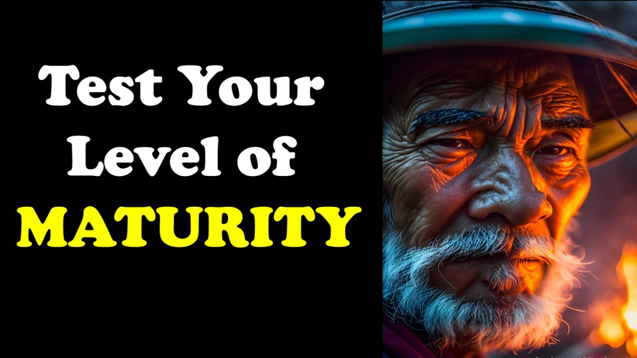 11 Signs of Emotional Maturity - Test How Mature are You? - YouTube