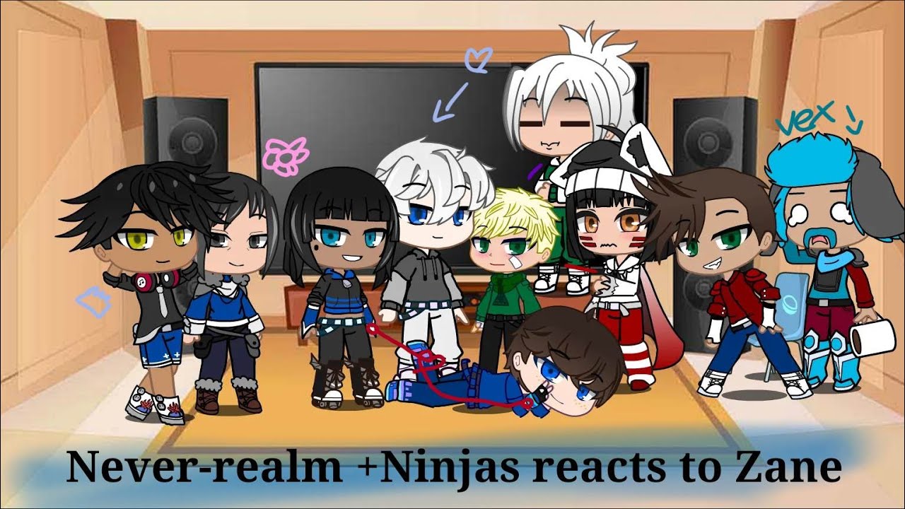 Never realm + Ninjas reacts to Zane//Iyapotts// (Part 3) - YouTube