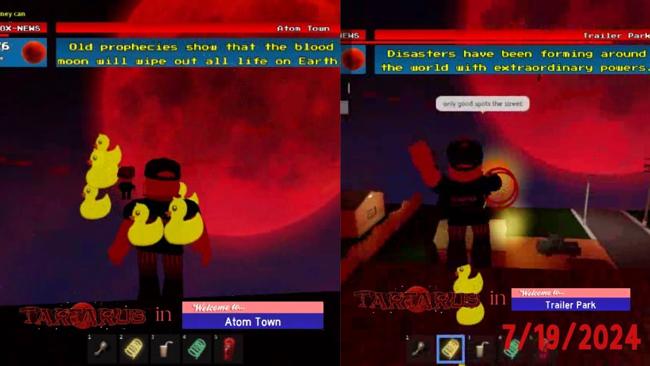 2 TARTARUS'S In a Day in TAU (Atom Town & Trailer Park) - YouTube