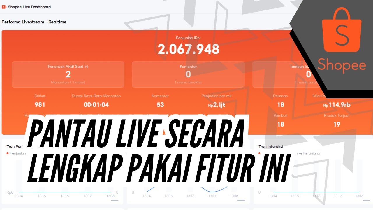 Tutorial Cara Pakai Desktop Dashboard Streamer Live Shopee - YouTube