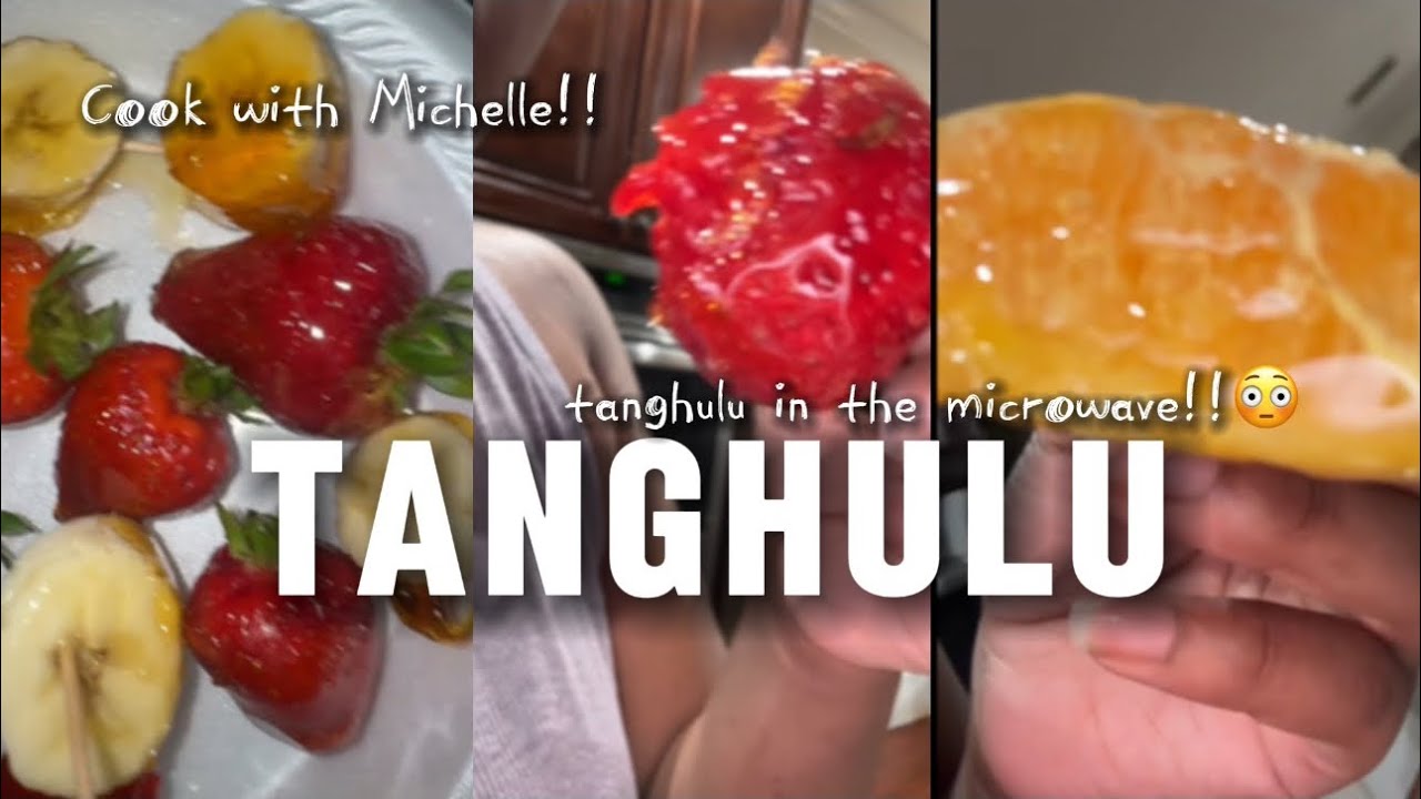 Cooking with michelle:| Making tanghulu in the microwave!!!😳… - YouTube