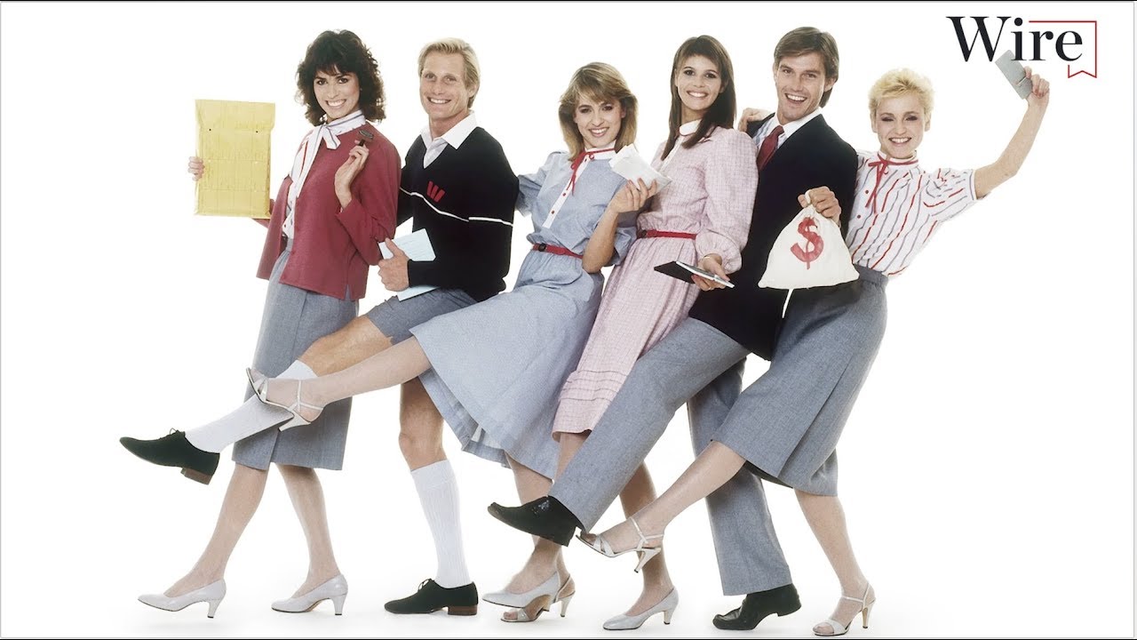 Banks and fashion? 90 years of uniforms - YouTube