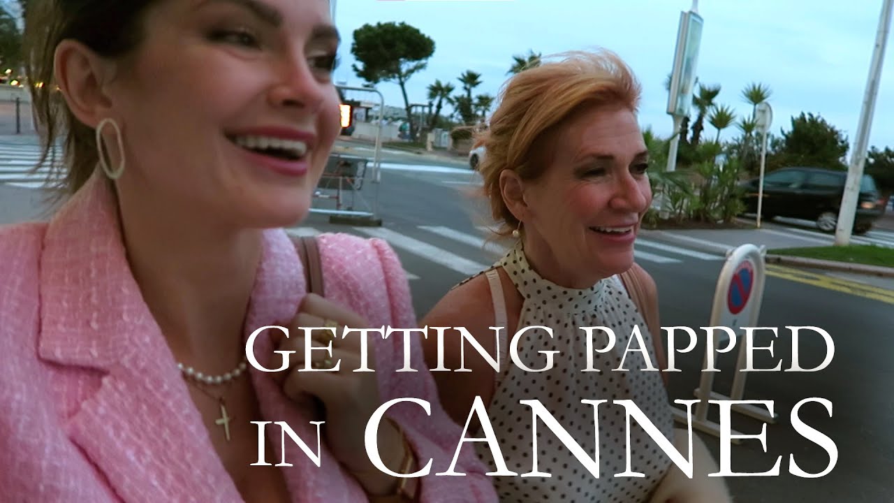 Getting papped in Cannes 📸 | Travelling with Mother - YouTube