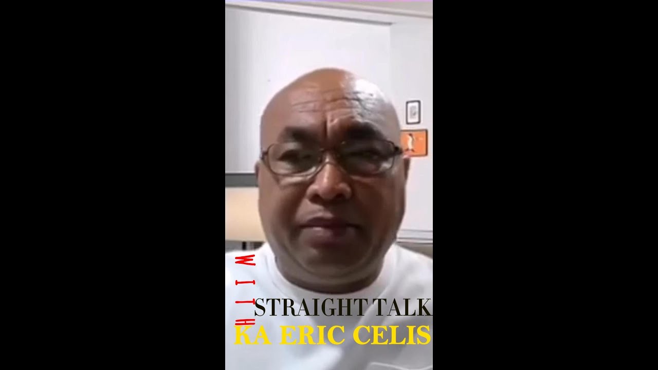 Straight Talk: Ka Eric Celis - YouTube