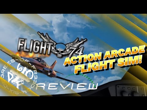 FLIGHT 74 REVIEW! Action adventure ARCADE sim?! Native quest link in ...