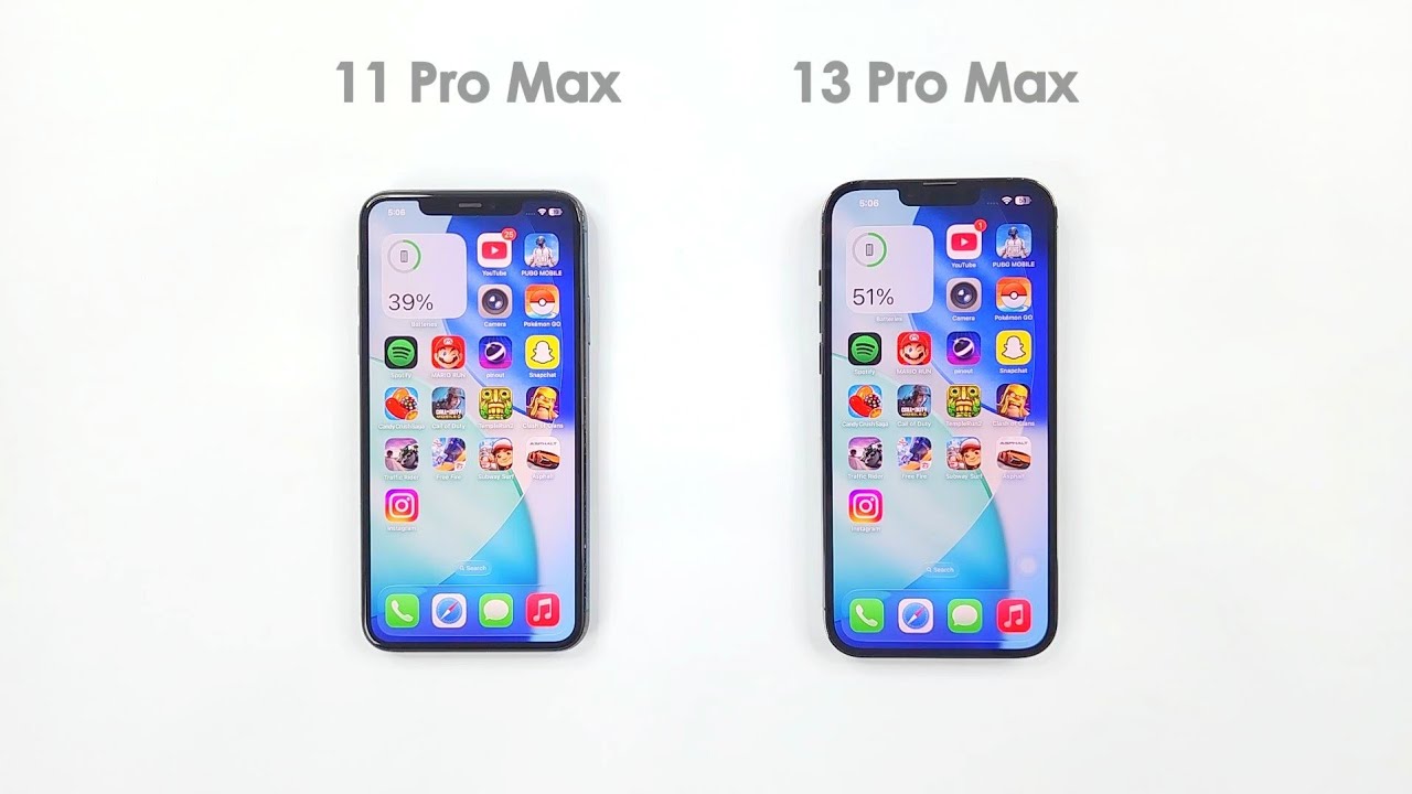 iPhone 11 Pro Max vs 13 Pro Max - SPEED TEST 🔥 - YouTube