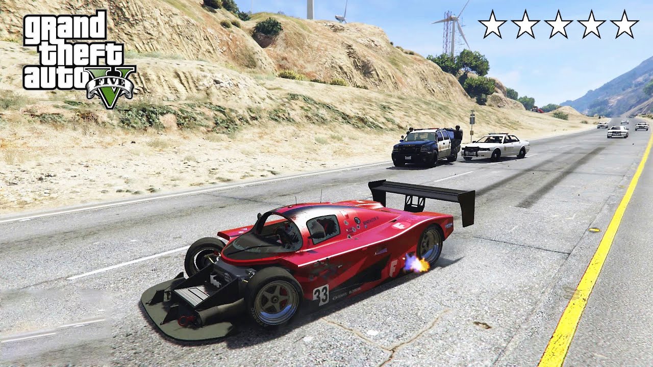GTA 5 - BEST CAR + POLICE CHASE (LM87) - YouTube