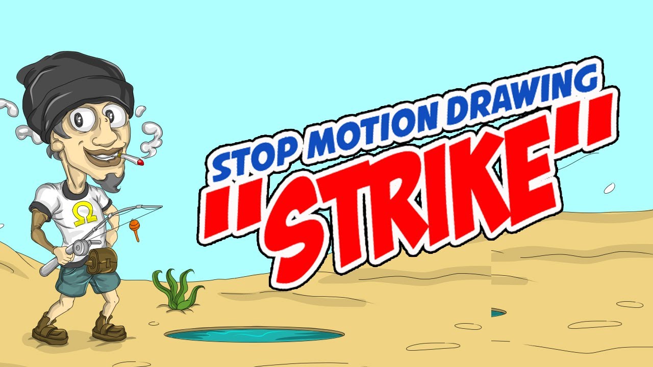 STOP MOTION DRAWING "STRIKE" - YouTube