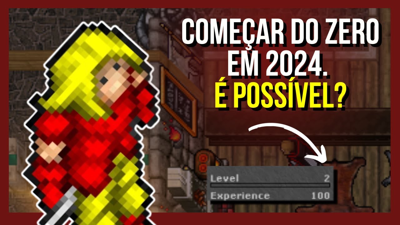 EK SEM INVESTIMENTOS - EK DO ZERO SEM TIBIA COINS NO TIBIA GLOBAL. Ep -Piloto. - YouTube