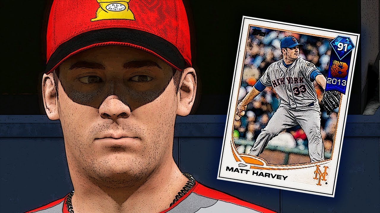 DIAMOND MATT HARVEY DEBUT!! MLB THE SHOW 18 DIAMOND DYNASTY - YouTube