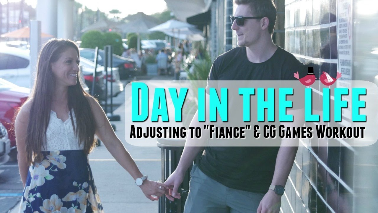 Day in the Life: Adjusting to "Fiancé" & CG Games Sprint Workout - YouTube