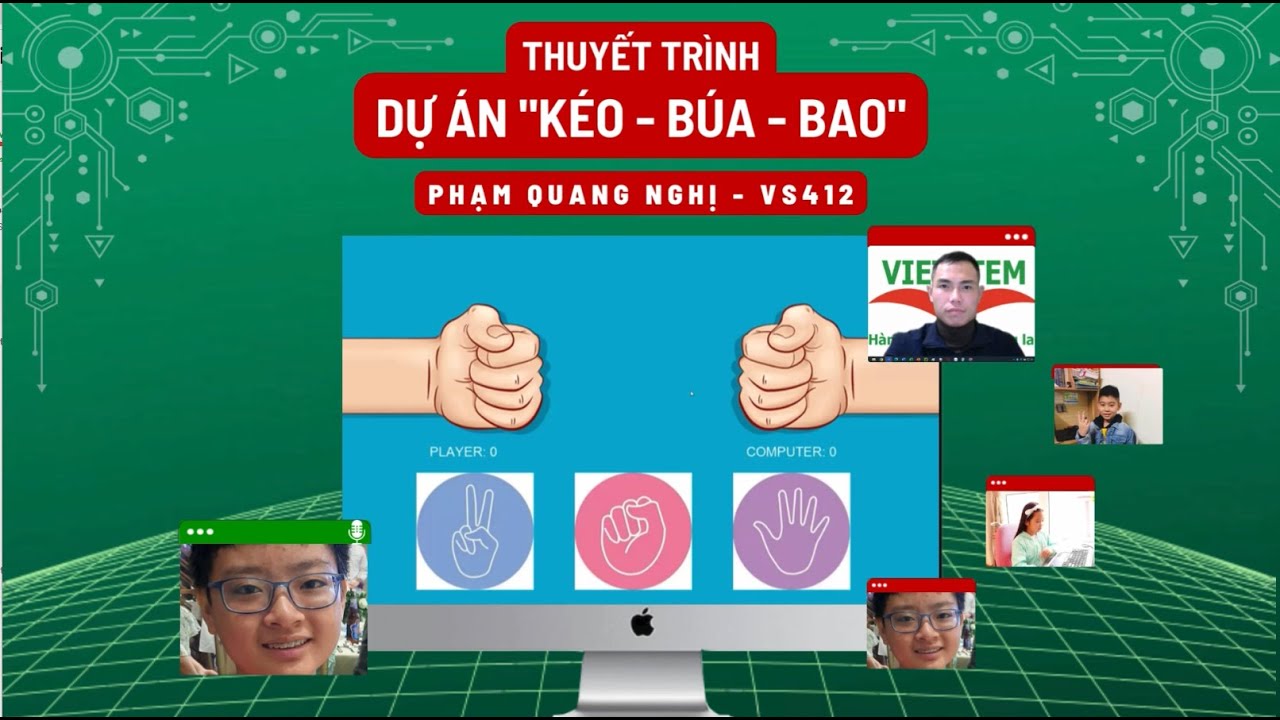 Kéo Búa Bao - Phạm Quang Nghị - Lớp lập trình Python VS412 - YouTube