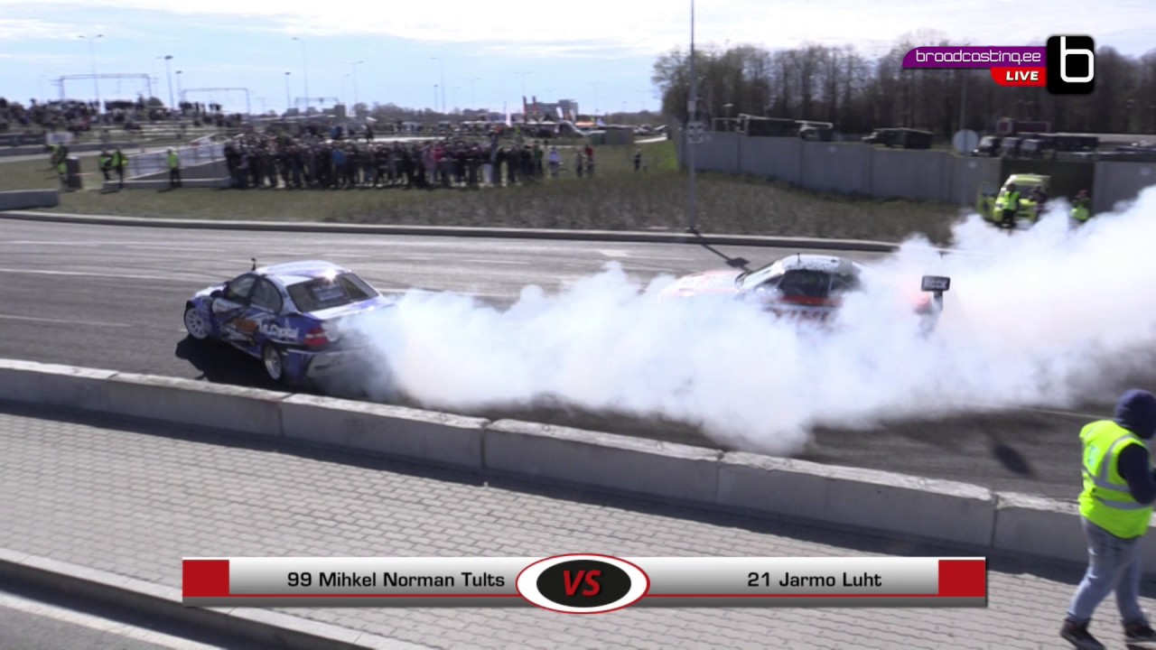 Mihkel Norman Tults vs Jarmo Luht NEZ Drift Filtri tee 2017 - YouTube