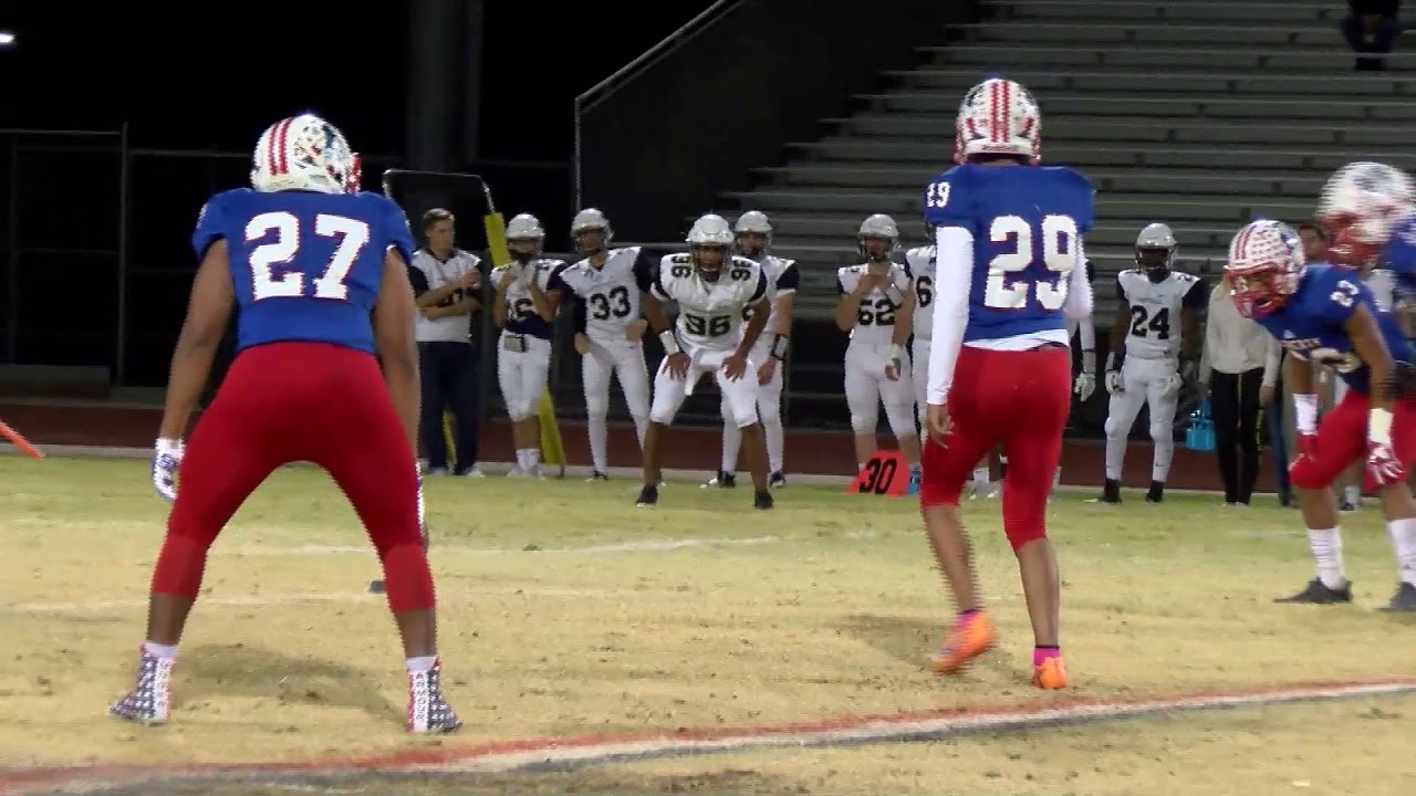 FOOTHILL FALCONS VS LIBERTY PATRIOTS 2017 - YouTube