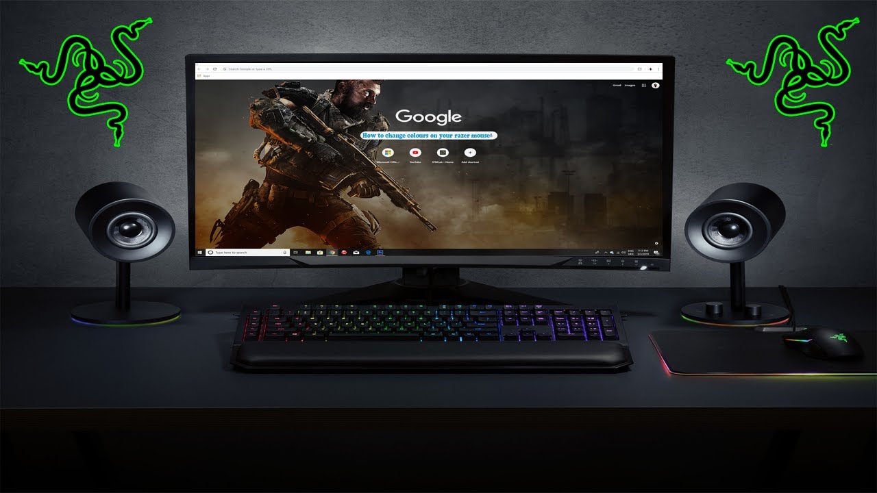 How to change the effect on your Razer mouse - YouTube