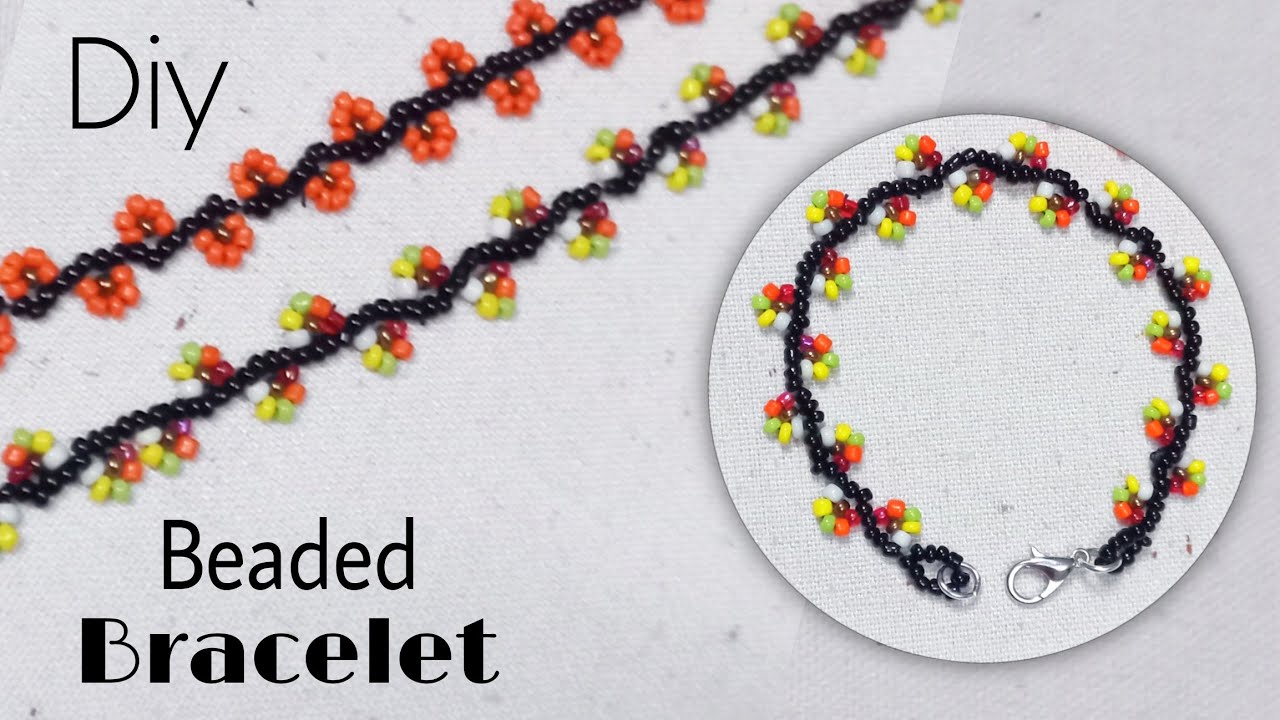 📿 DIY Gorgeous Seed Beads Bracelet || Easy Beaded Jewelry Tutorial for ...