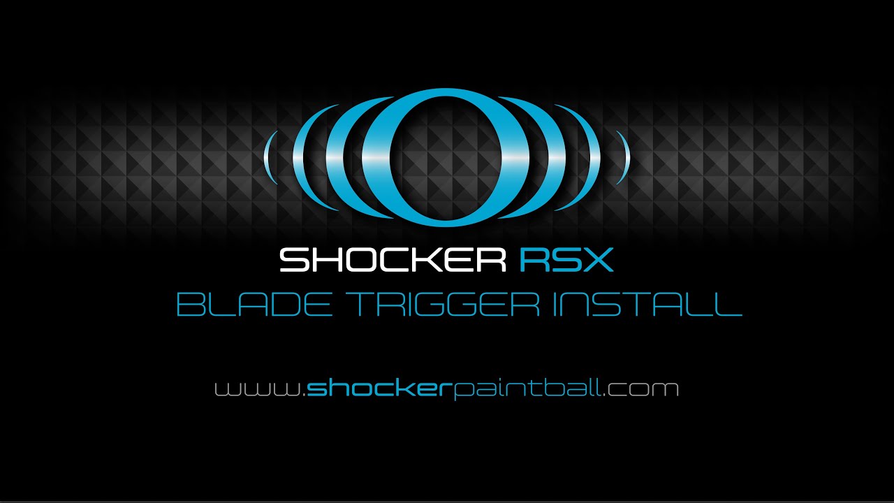 SP Official - Shocker RSX Blade Trigger Install - YouTube