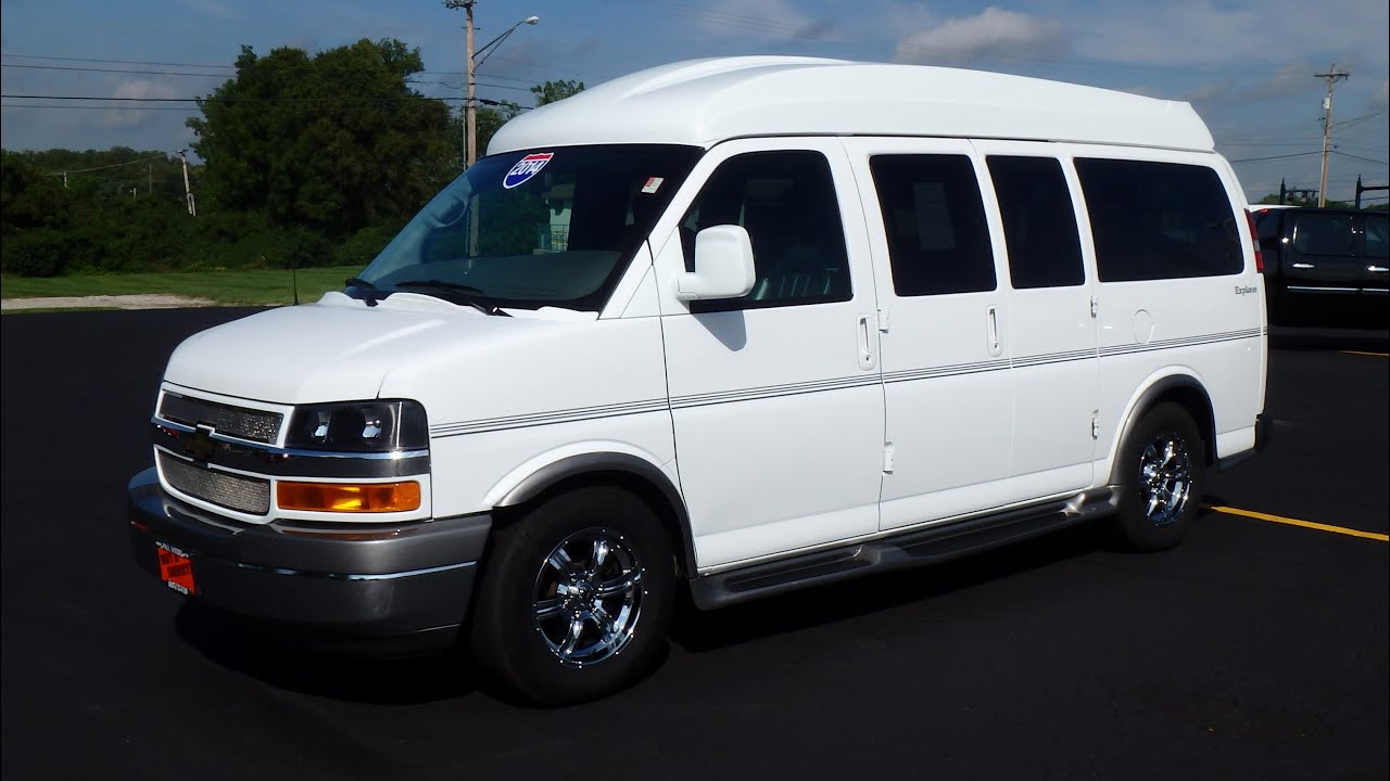 2014 Chevrolet Explorer Limited 7 Passenger High-Top Conversion Van ...