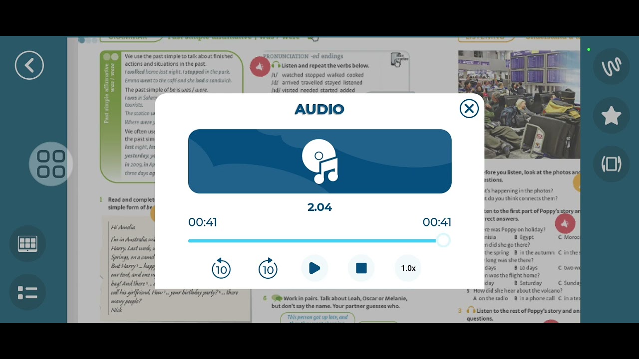 Achievers 7 Unit 4: Going Places Lesson 1 Listening Grammar trang 40,41 ...