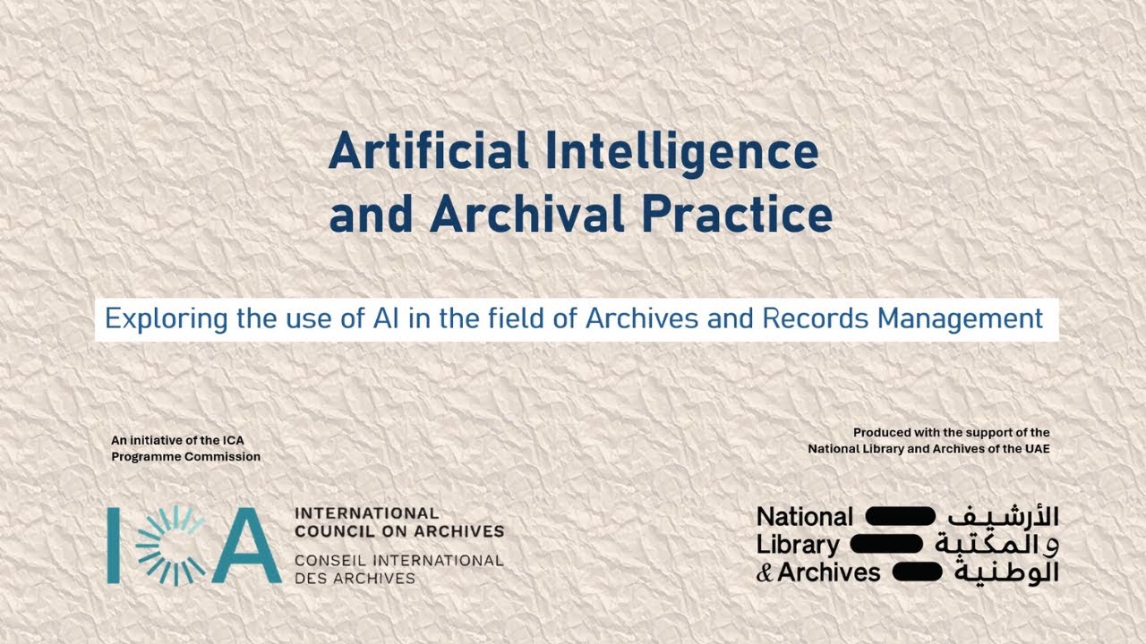 AI and Archival Practice - AI and Photographic Archives (5/8) - YouTube