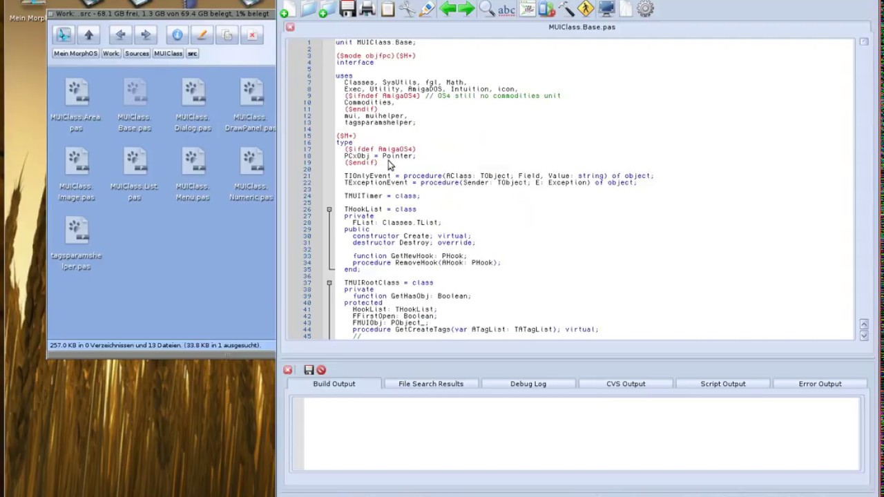 MoGit Version 0.1 - MorphOS Git Helper Tool - YouTube