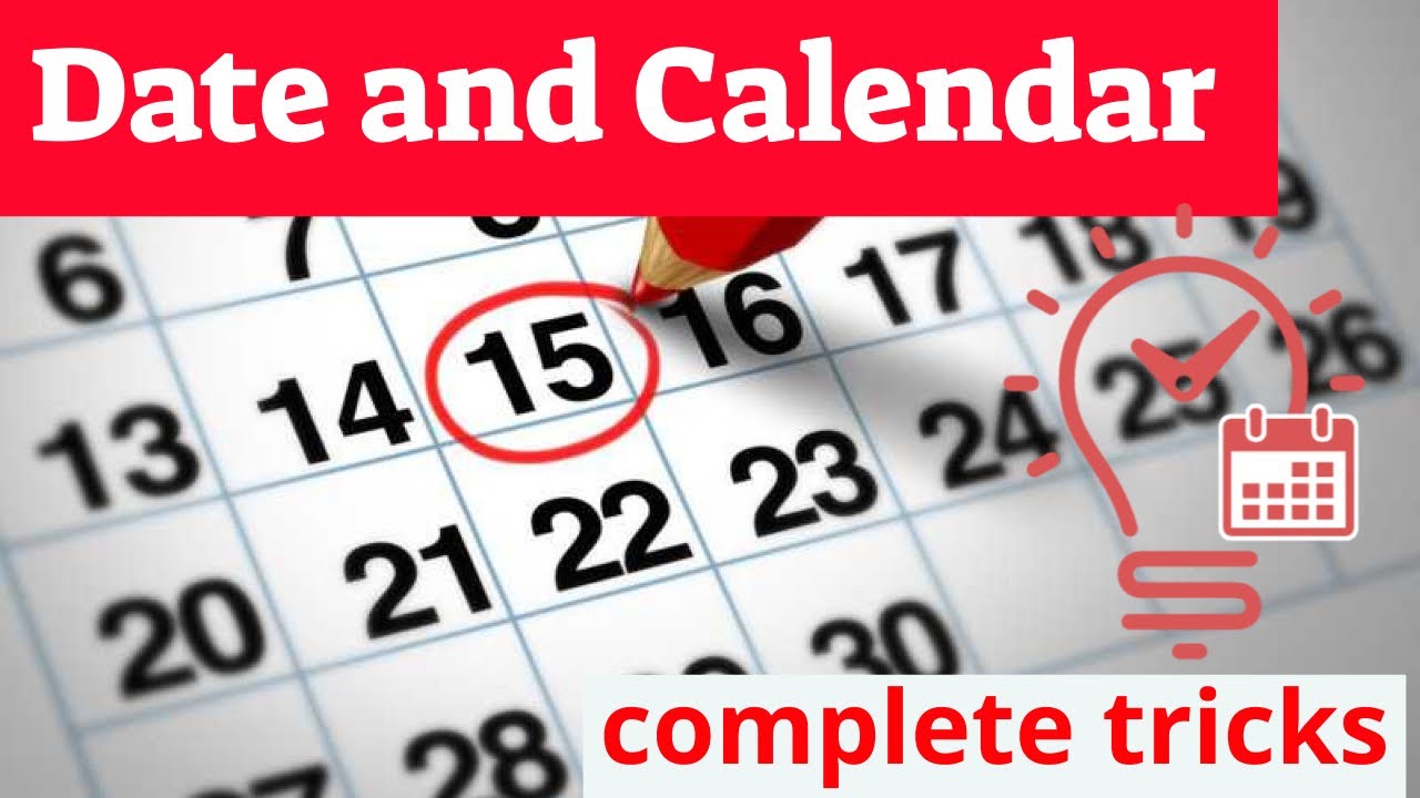Date and Calendar Resoning Tricks || One of the most easy tricks ...