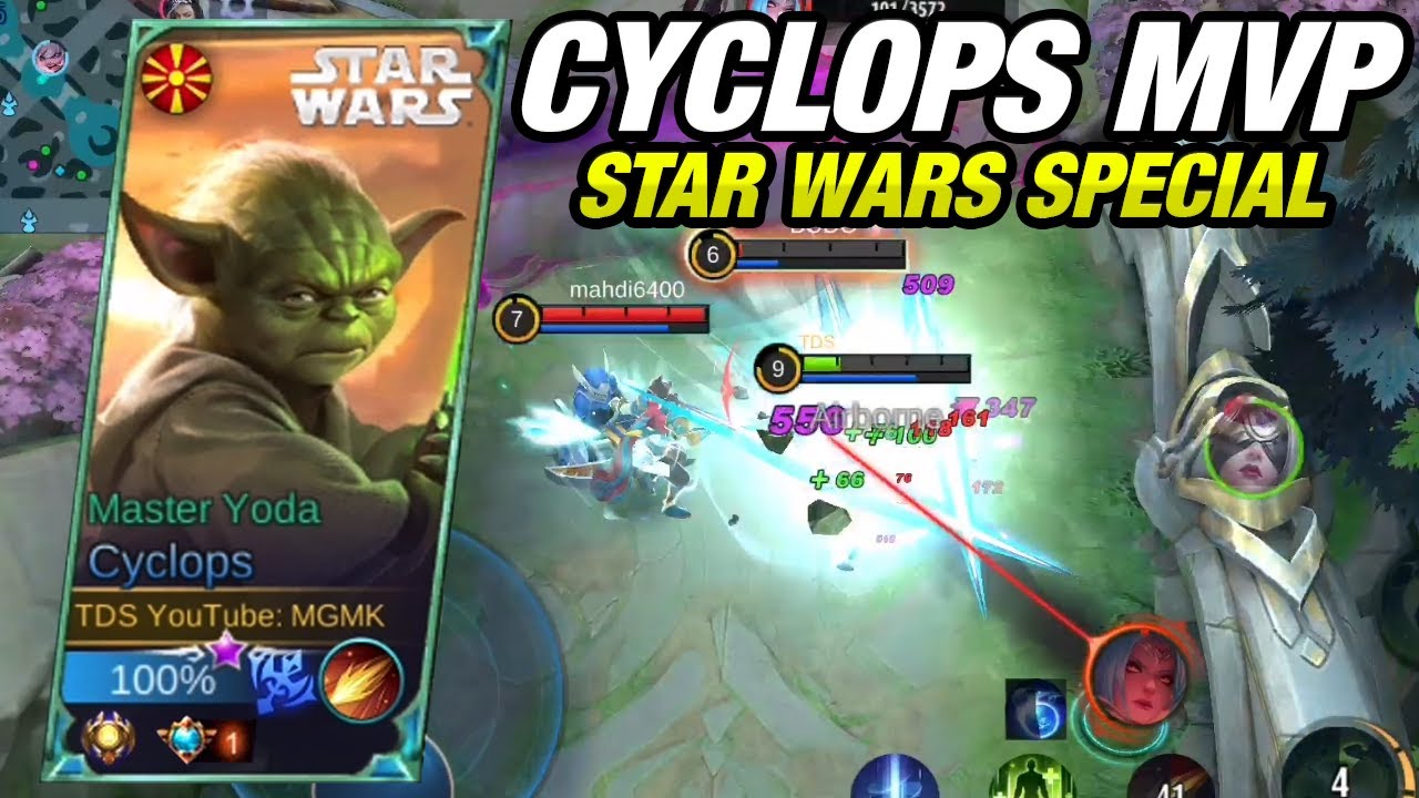 Star Wars Cyclops - New Star Wars Skin Cyclops Master Yoda - Mobile ...