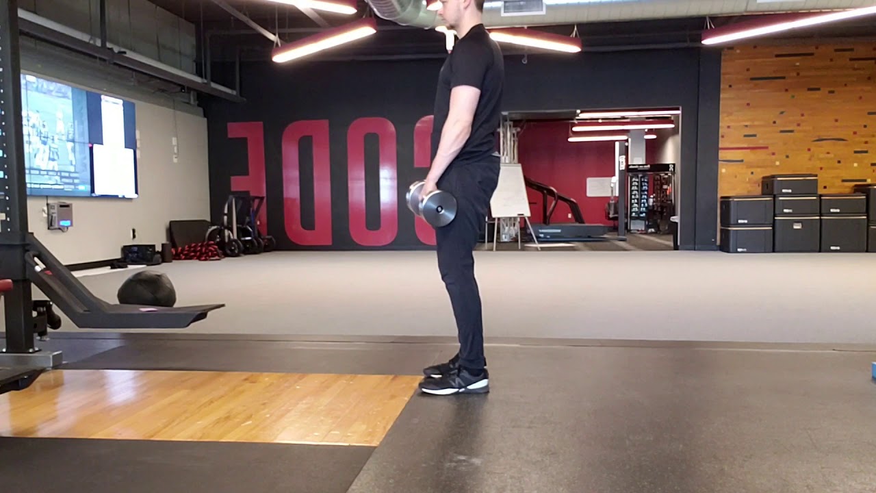 Dumbbell RDL - YouTube