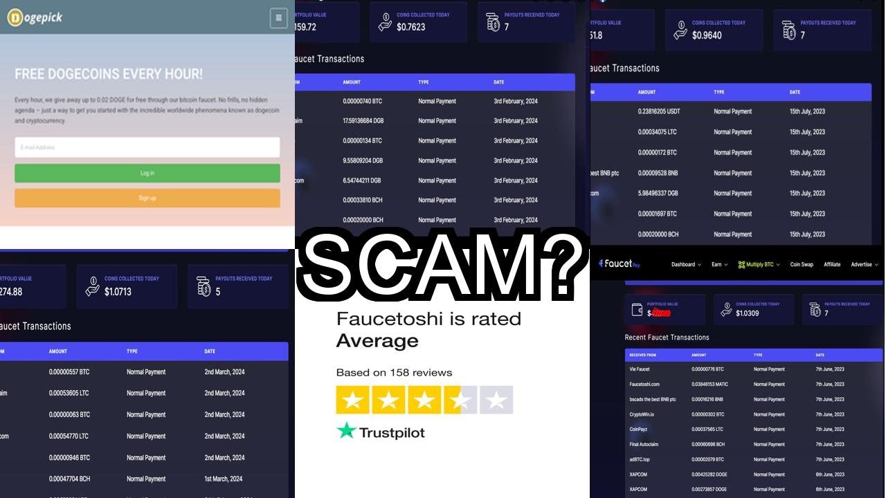 is faucetoshi com scam - YouTube