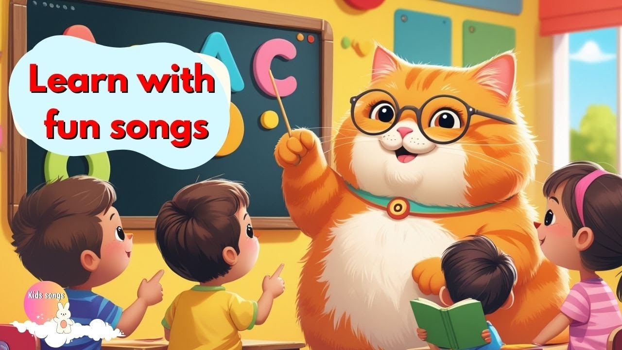 This cat teacher surprised everyone in class! | Jobs Song for Kids ...