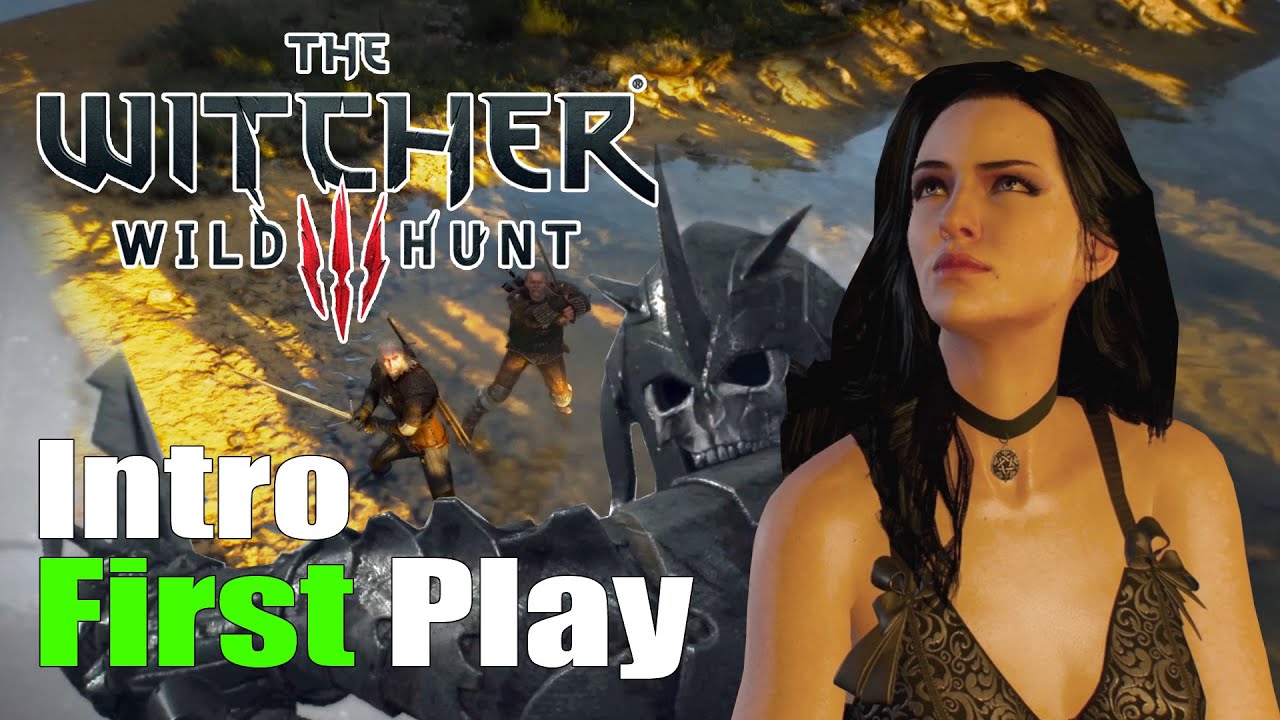 The Witcher 3 Wild Hunt First Play - YouTube