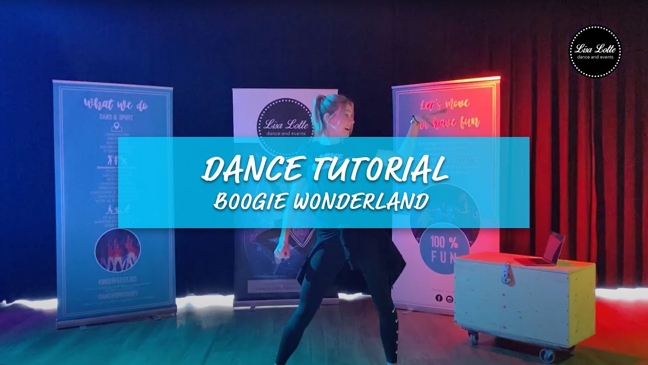 BOOGIE WONDERLAND || DANCE TUTORIAL finale dans show - YouTube
