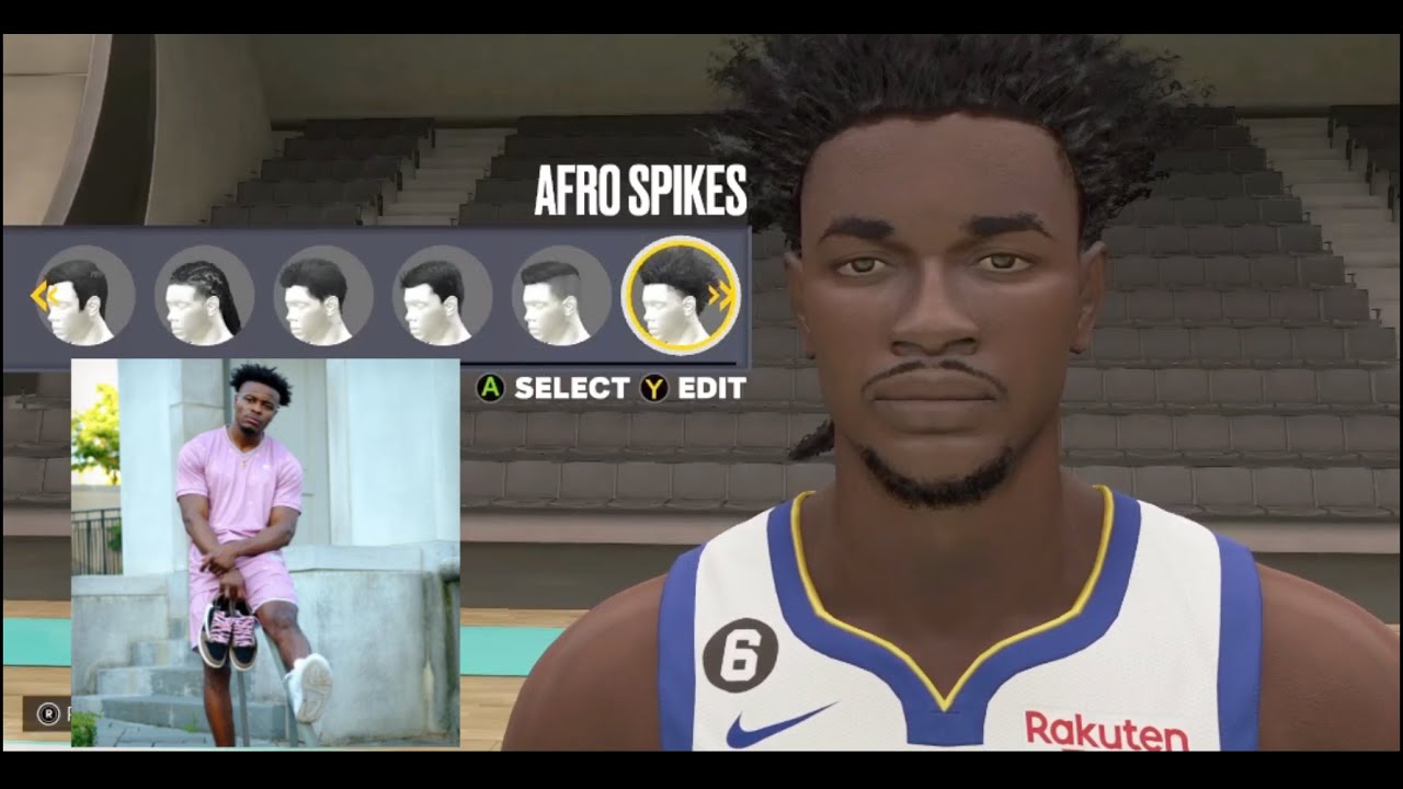 YOUTUBE GOAT JAY JONES FACE CREATION NBA 2K23 - YouTube