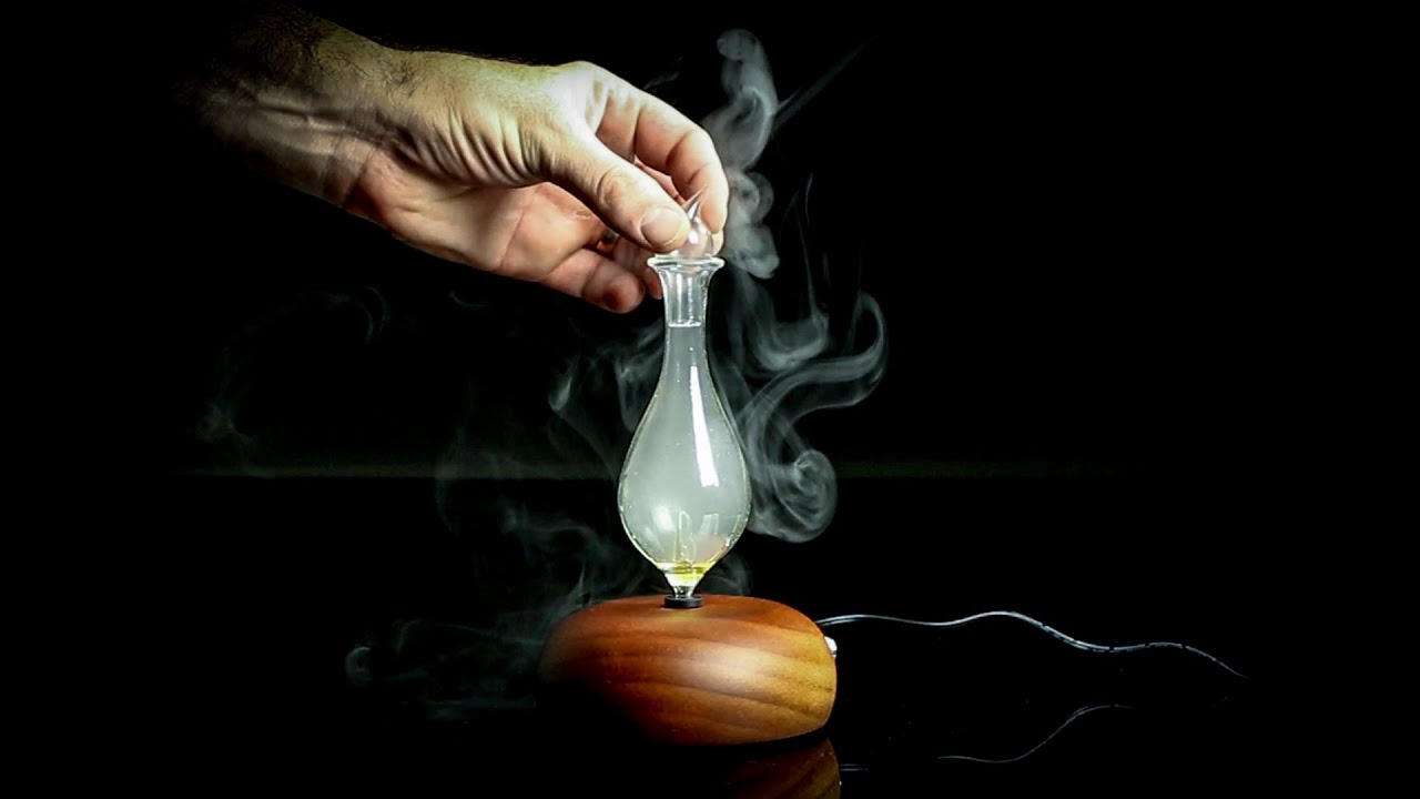 ArOmis Wood And Glass Essential Oil Nebulizer Diffuser - Features and ...