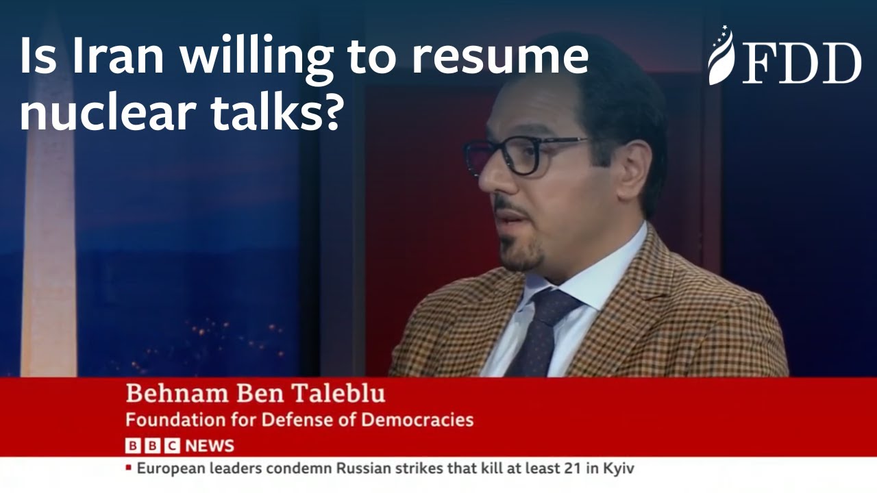 Behnam Ben Taleblu on Iran's willingness to resume nuclear talks — BBC ...