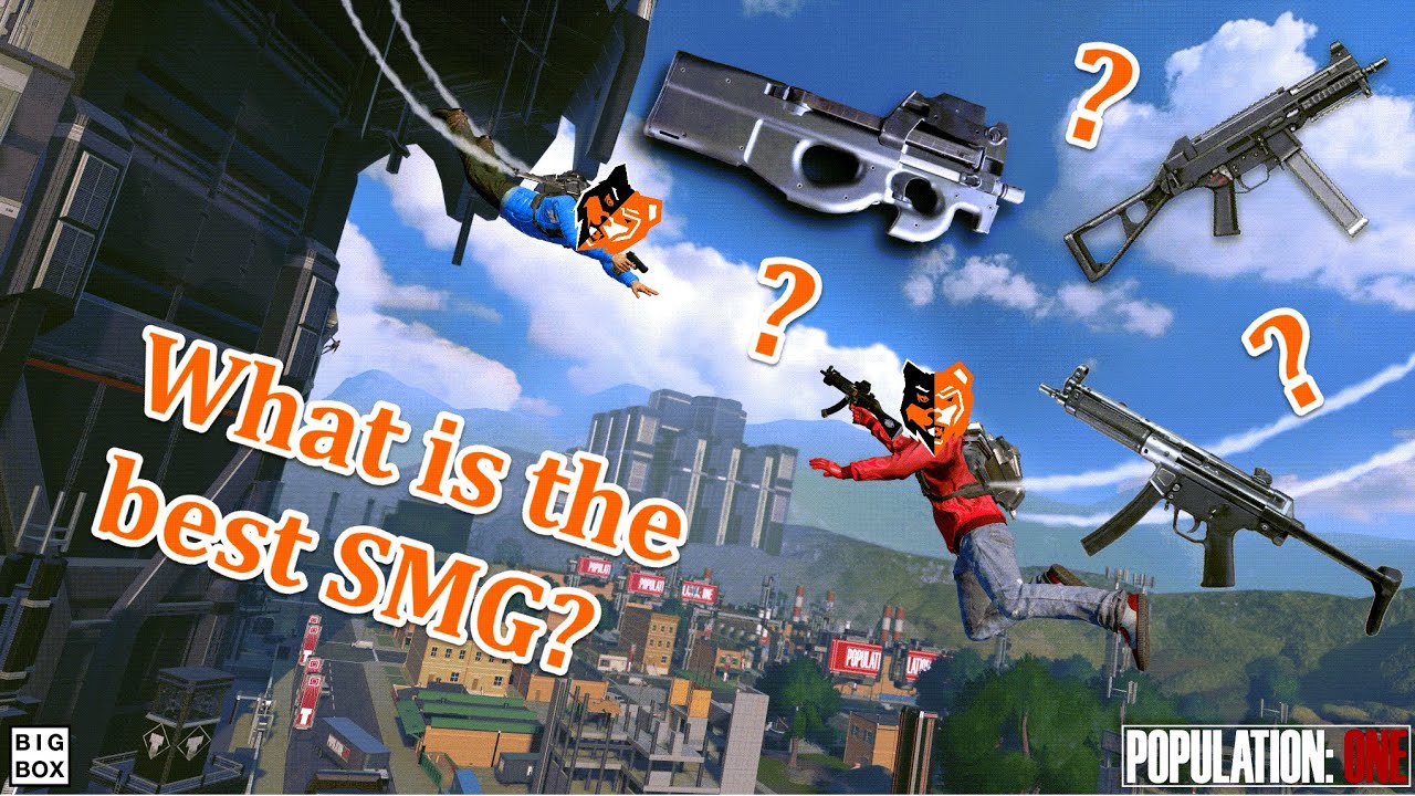 Population ONE VR weapon statistics and rankings: SMG's - YouTube