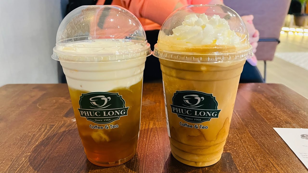 Phuc Long Coffee And Tea Có Ngon Không? Review First Location In USA ...