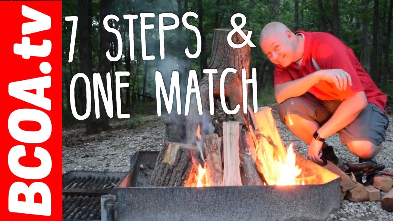 How to Campfire - Seven Steps I Used to Start this Campfire With One ...