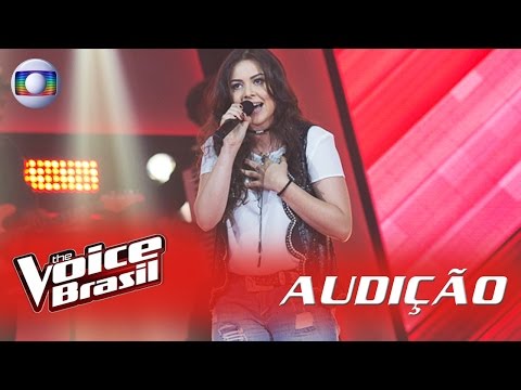 Fernanda Silva canta 'Tocando em Frente' nas Audições - 'The Voice Brasil'|5ª Temporada