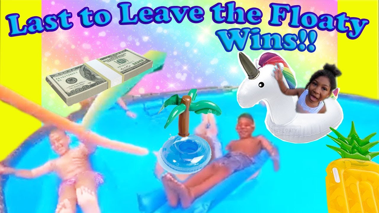 LAST TO LEAVE THE FLOATY WINS - YouTube