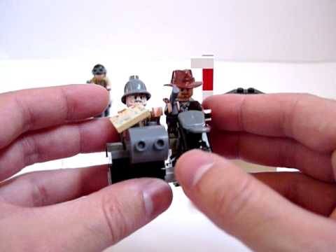 LEGO 7620 Indiana Jones Motorcycle Chase Playability - YouTube
