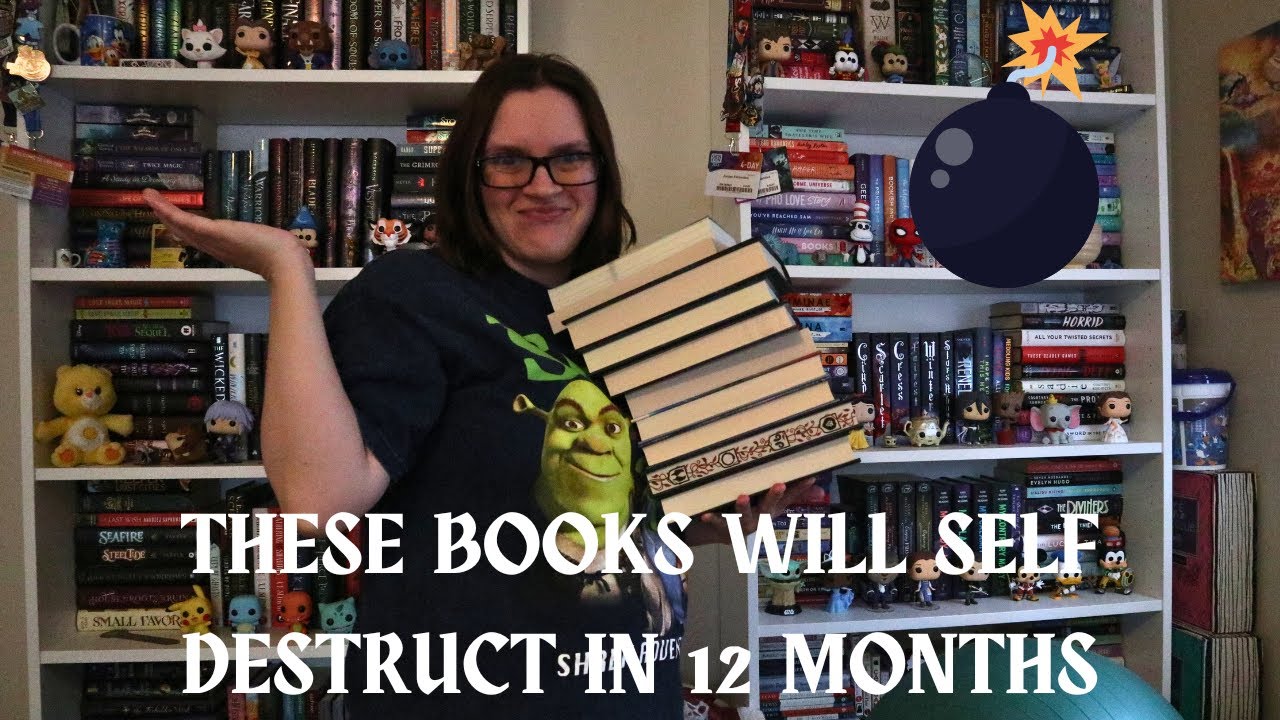 These Books Will Self Destruct in 12 Months//2025 - YouTube
