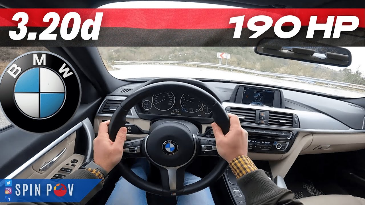 2018 BMW 3.20 d (F30) M+ - POV Test Drive - YouTube